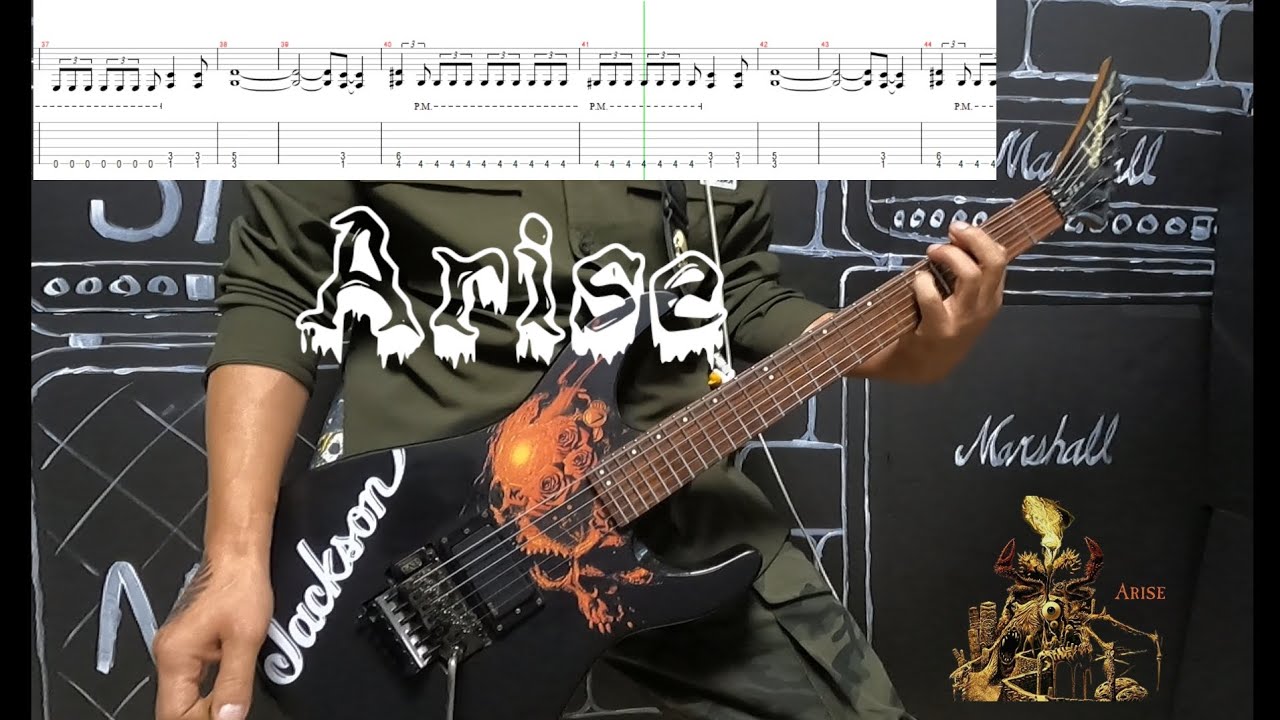 [TAB] Sepultura - Arise (guitar cover) Jackson Sepultura edition - YouTube