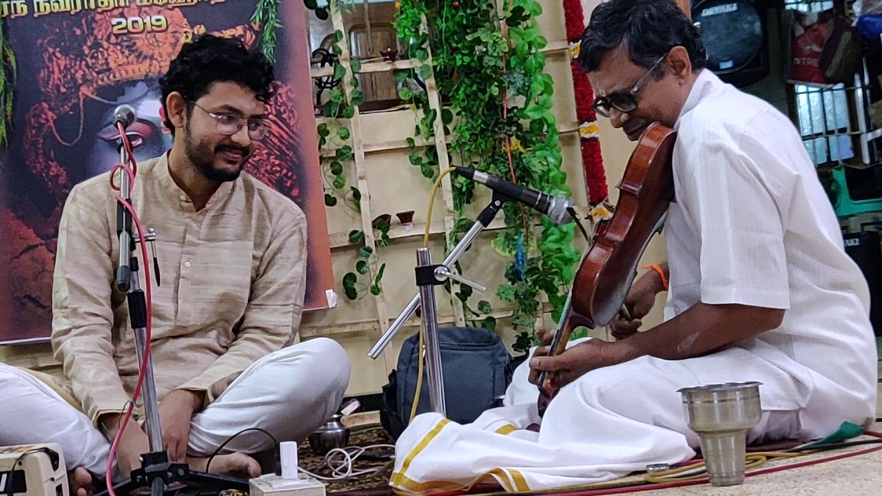 Janani Ma Mava | Raga Bhairavi | Karthik Narayanan | Ambika Prasad | T ...