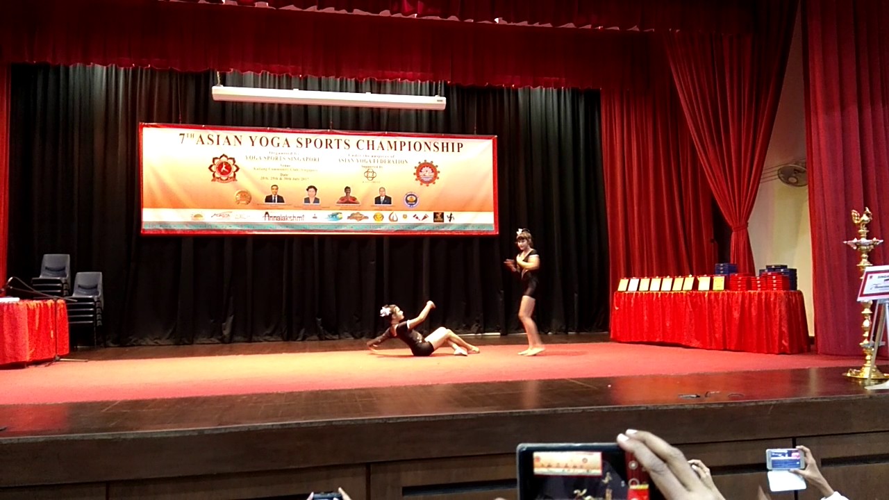 Anusha karmakar |Artistic yoga dance pair | Acro yoga dance - YouTube