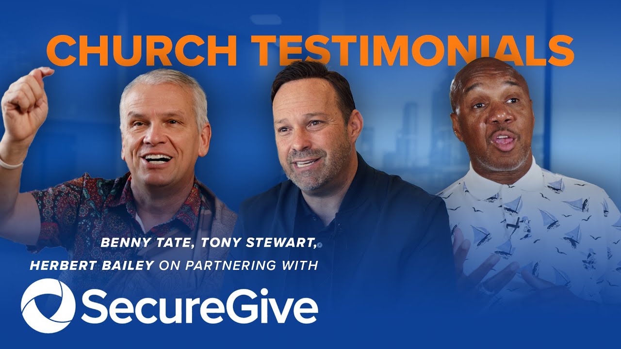 Partnering with SecureGive | Testimonial — Herbert Bailey, Tony Stewart ...
