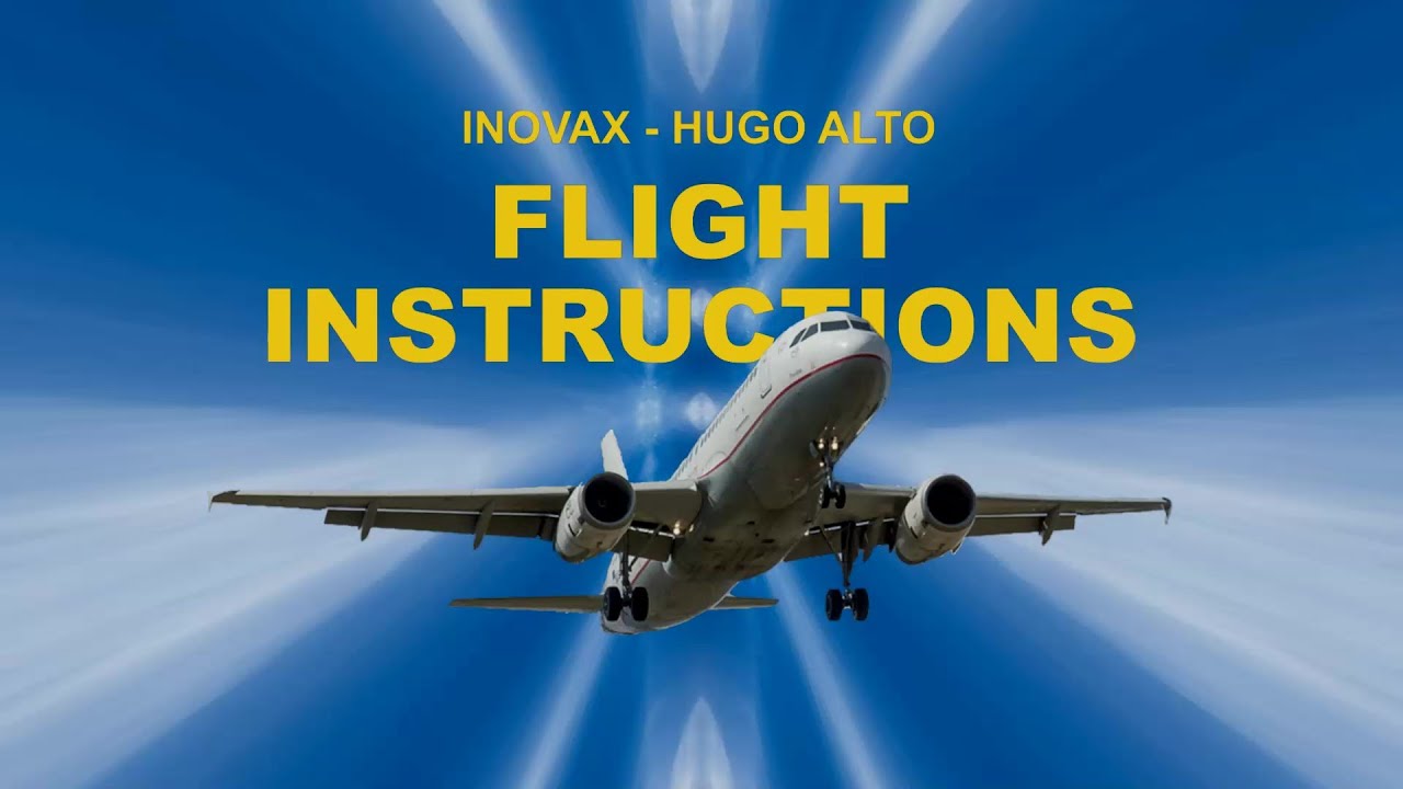 INOVAX & Hugo Alto - Flight Instructions [Visualizer] - YouTube