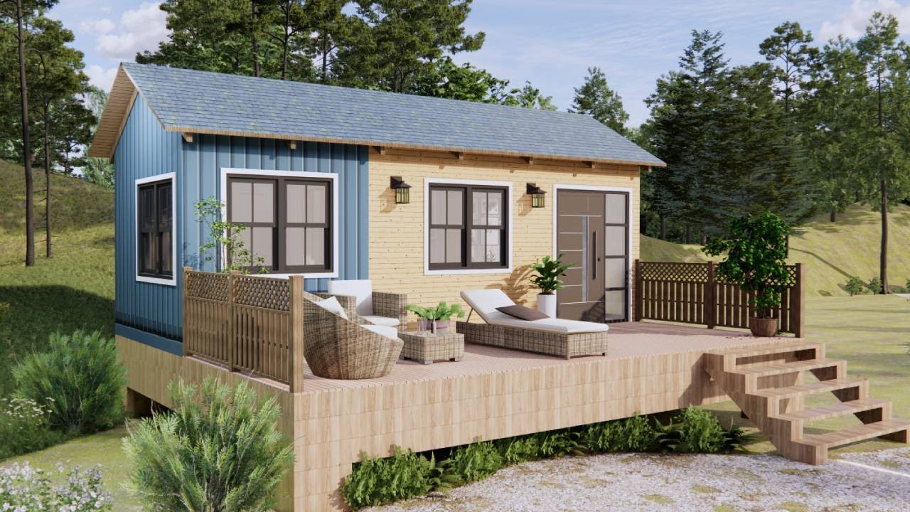 24m2 Magnificent Tiny House - Idea Design | Exploring Tiny House - YouTube