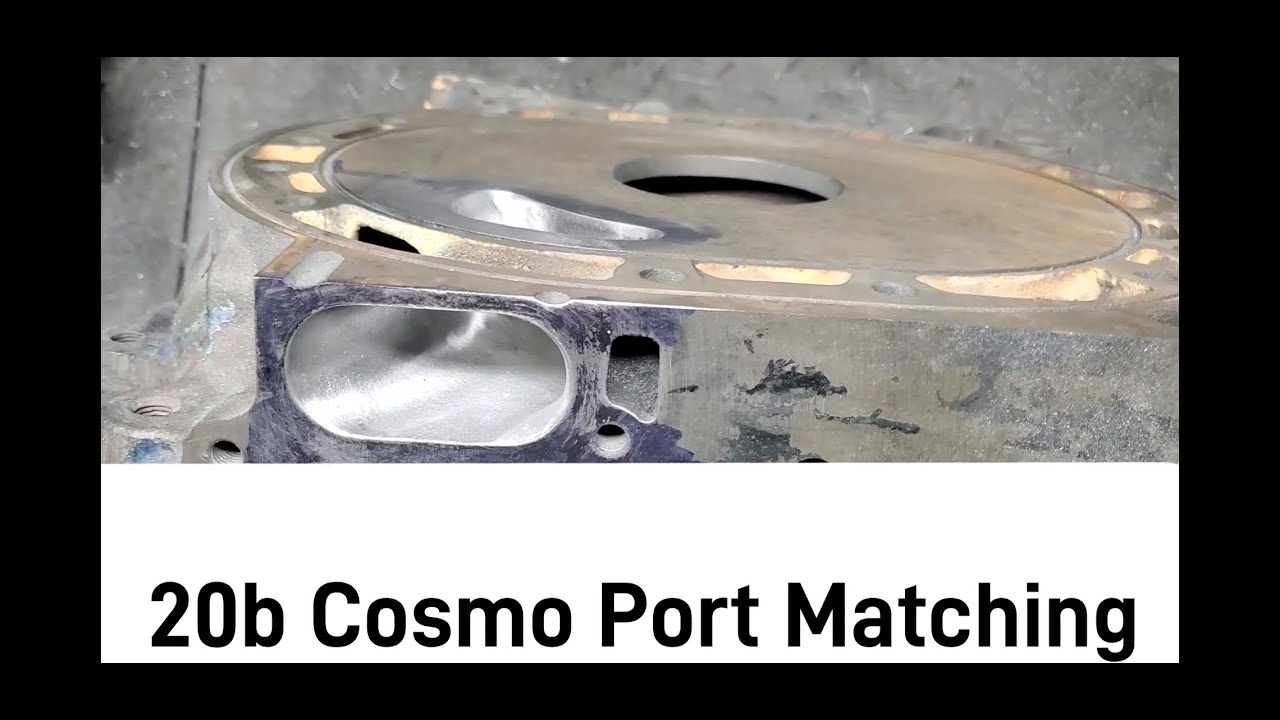 Ports Matching 13b parts into BIGGER 20b ports, Cosmo vs FD3S RX7 Rear ...
