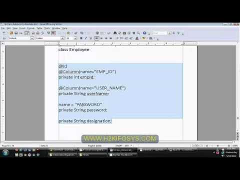 JAVA | Hibernate | JPA WITH Hibernate | Java tutorial - YouTube