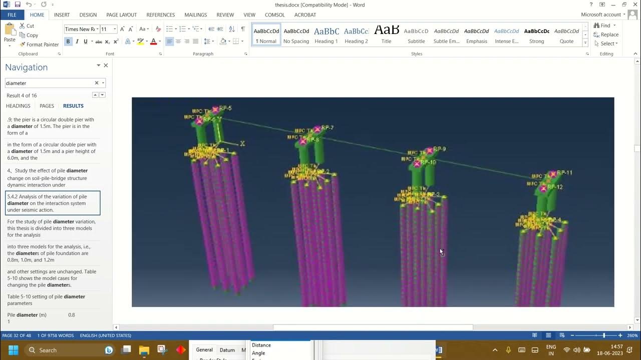 Long span bridge with soil structure interaction Simulation in ABAQUS 2 - YouTube