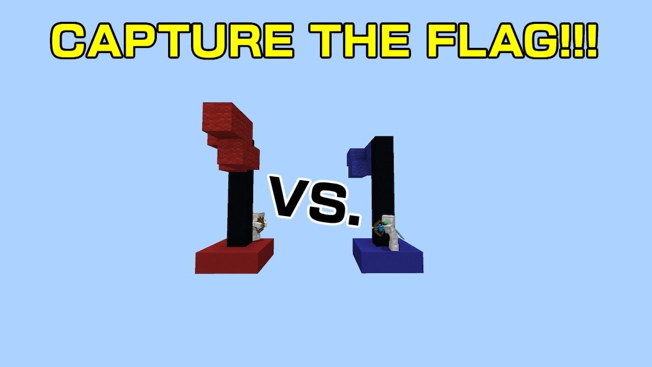 Minecraft Capture the Flag! - YouTube