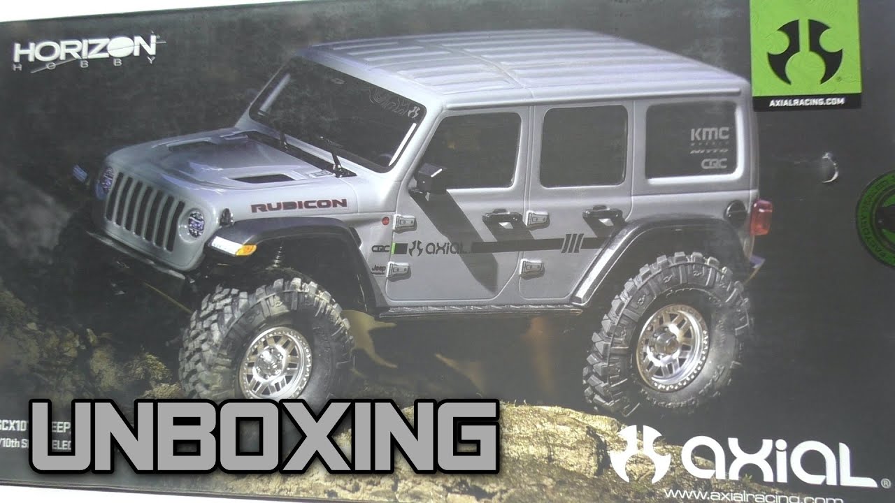 Unboxing Axial SCX 10 III Jeep Wrangler Rubicon [German] - YouTube