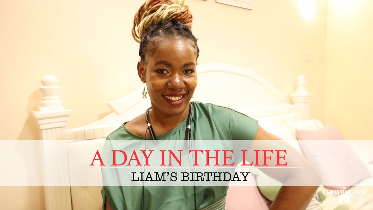 SATURDAY VLOG || A Day in my Life || Liam's Birthday || CHRISTINE GER ...