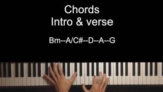 Oceans - Hillsong United Piano Tutorial Chords - ChordU
