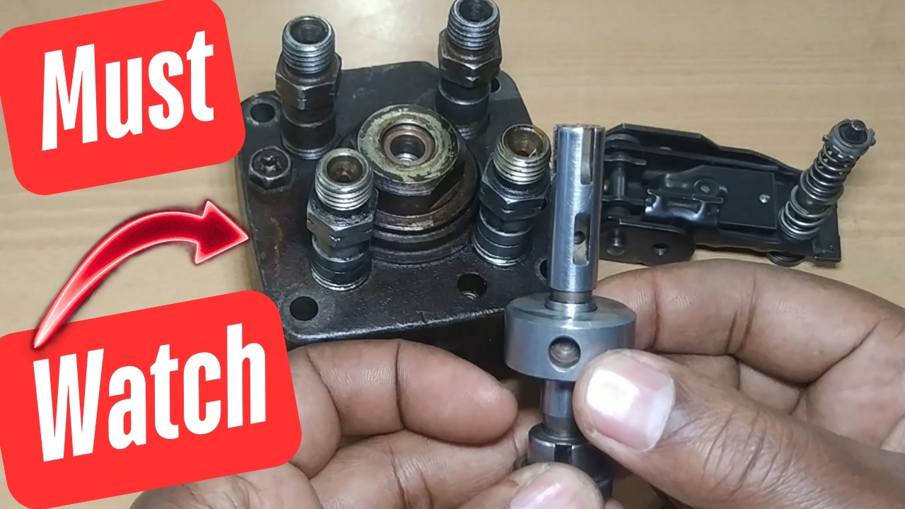 Inside the Distributor Type Injection Pump: Construction & Operation ...