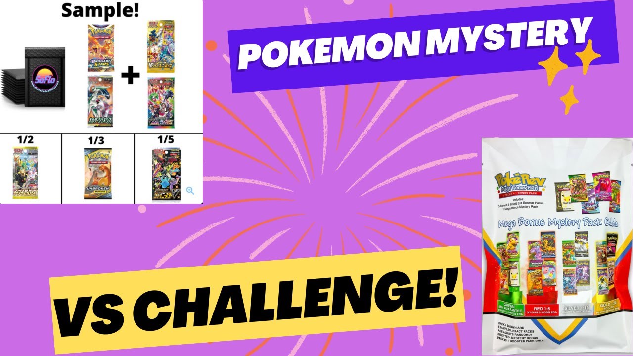 Pokemon Mystery Pack VS Challenge!!! - YouTube