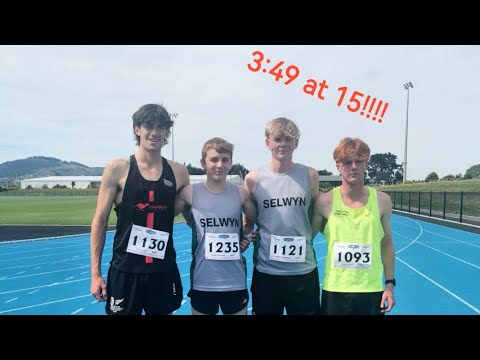 15 year old Cooper Wightman runs 3:49!!! - YouTube