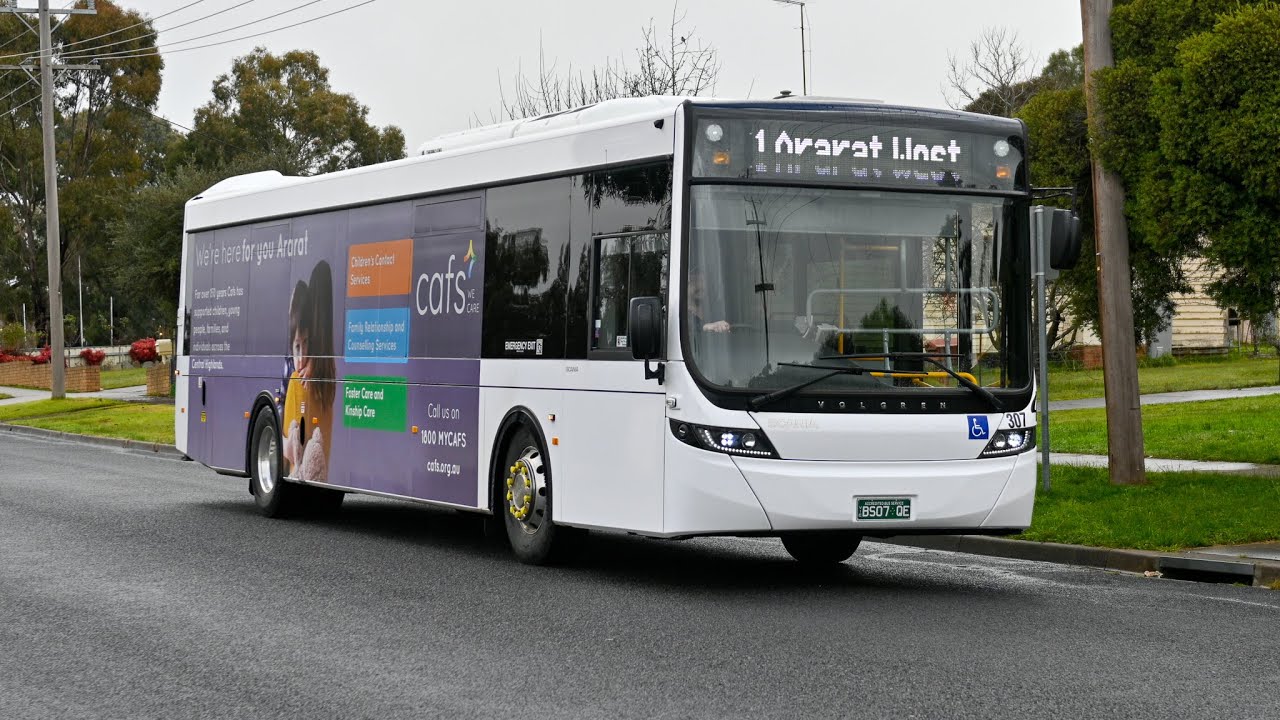 Christian’s Bus 307 Scania K320UB, Volgren "Optimus" - YouTube