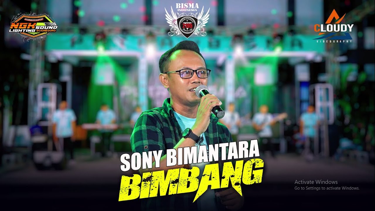 BIMBANG - SONY BIMANTARA (OFFICIAL MUSIC LIVE) PUTRA BISMA 2024 - YouTube