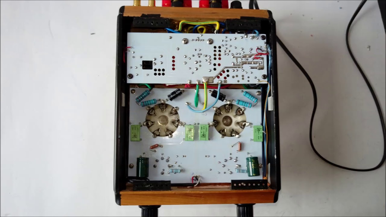 Diy迷你型 6J1 + FU32 SE-AMP ---Test~OK - YouTube