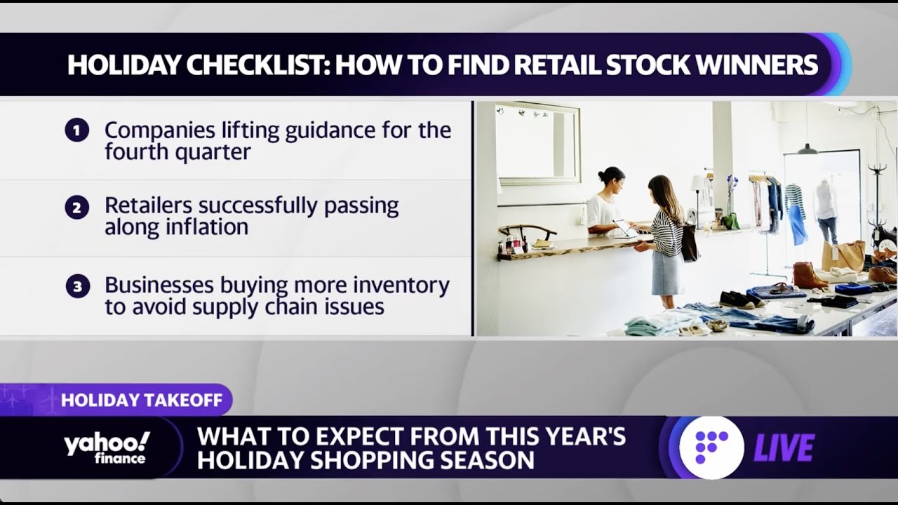 Holiday Shopping Season How To Find Retail Stock Winners YouTube Holiday Shopping Season How To Find Retail Stock Winners YouTube