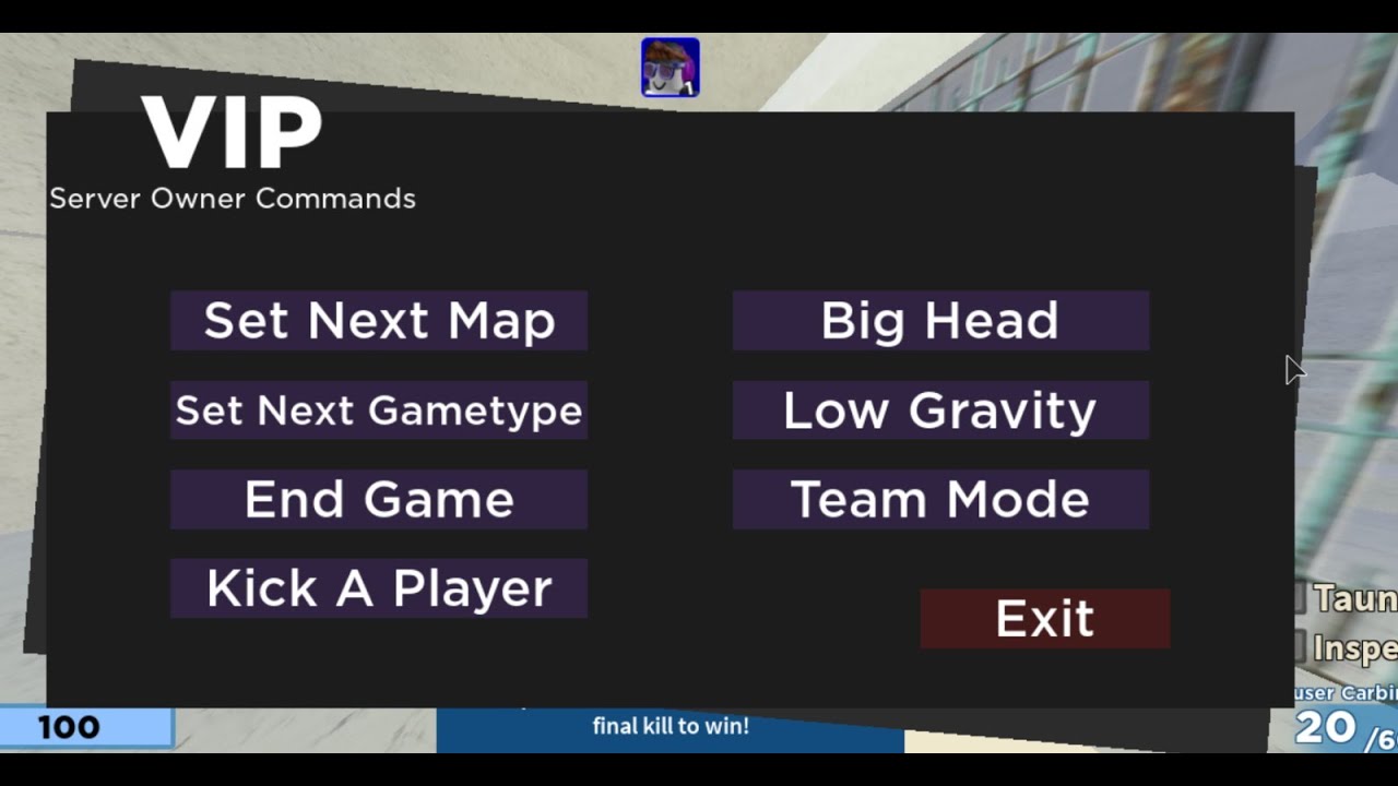 no more free arsenal vip server - YouTube