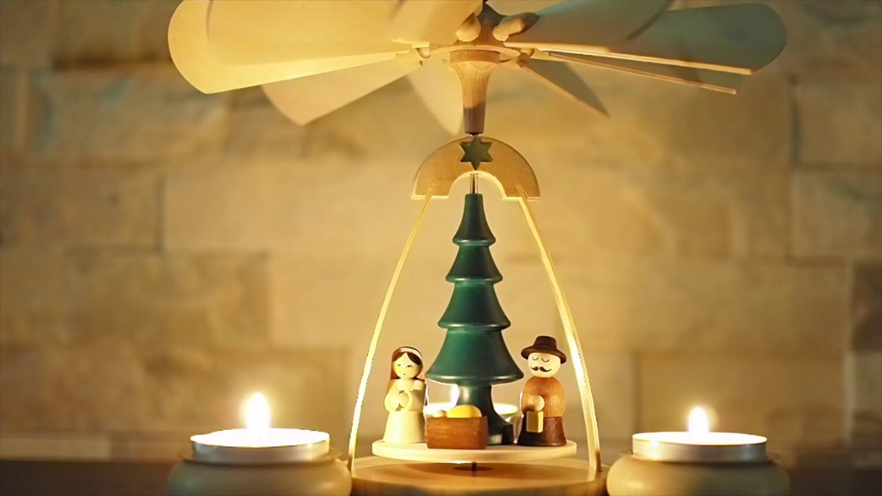 TheGermanChristmasShop - Christmas Pyramid with Nativity Scene by ...