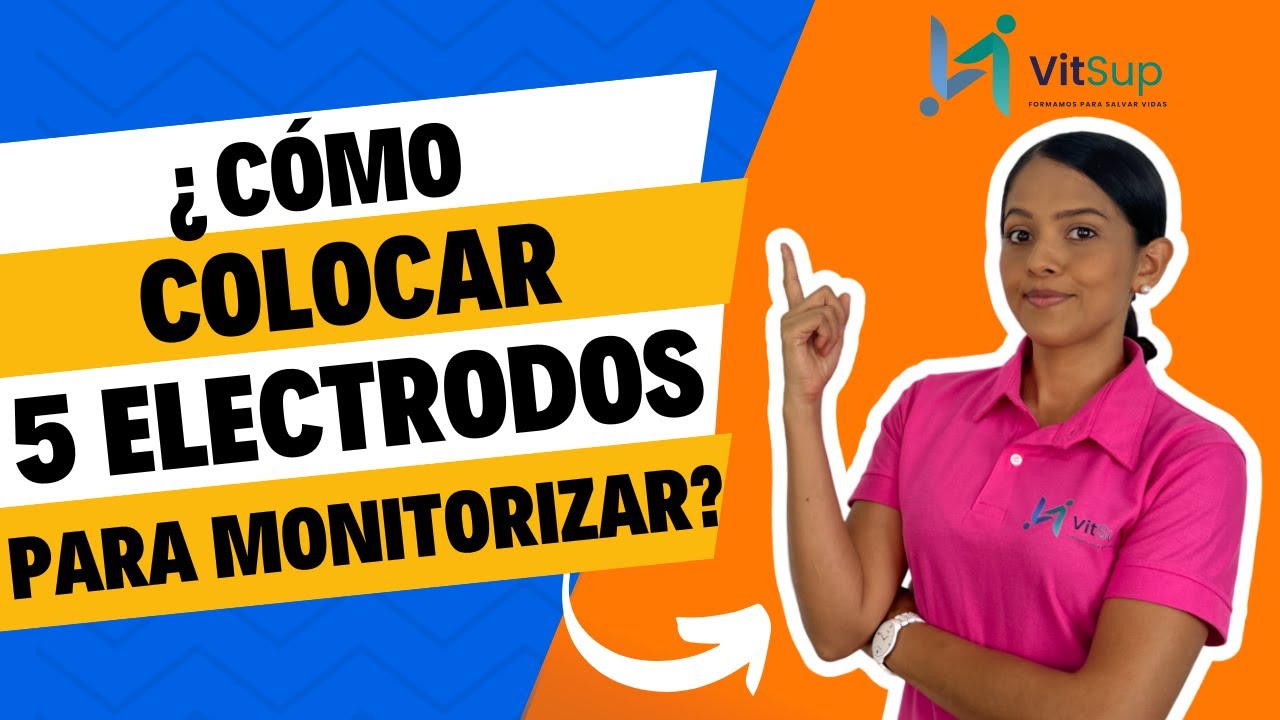 ¿COMO COLOCAR 5 ELECTRODOS PARA MONITORIZAR? EKG CONTINUA - MONITOR ...