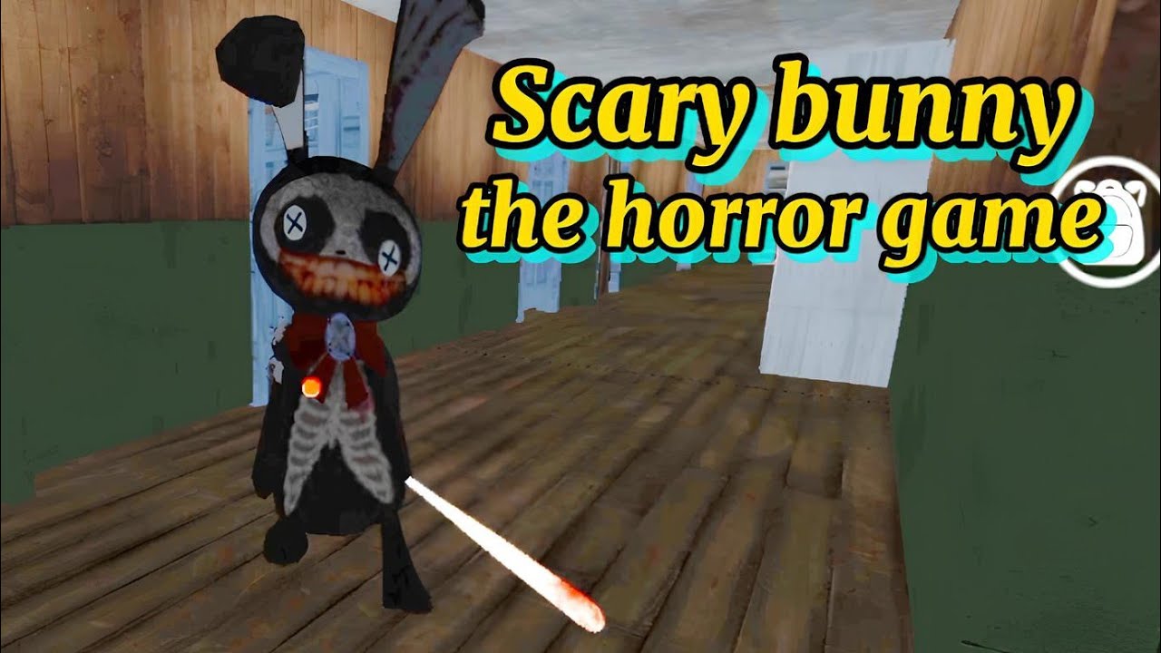 Scary bunny the horror game прохождение игры - YouTube