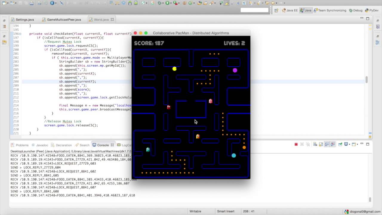 Multiplayer PacMan demo - YouTube