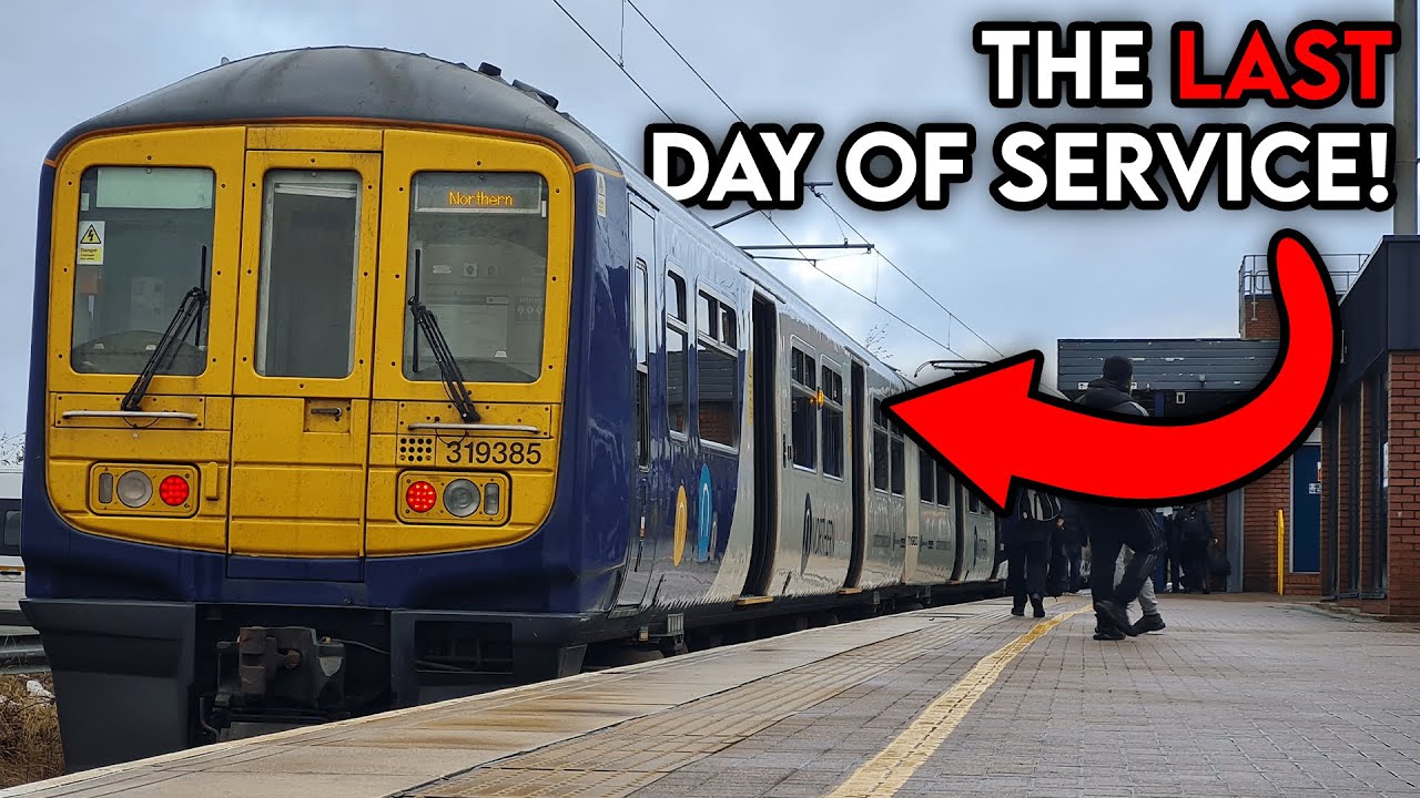 The LAST DAY of the Class 319s! - YouTube