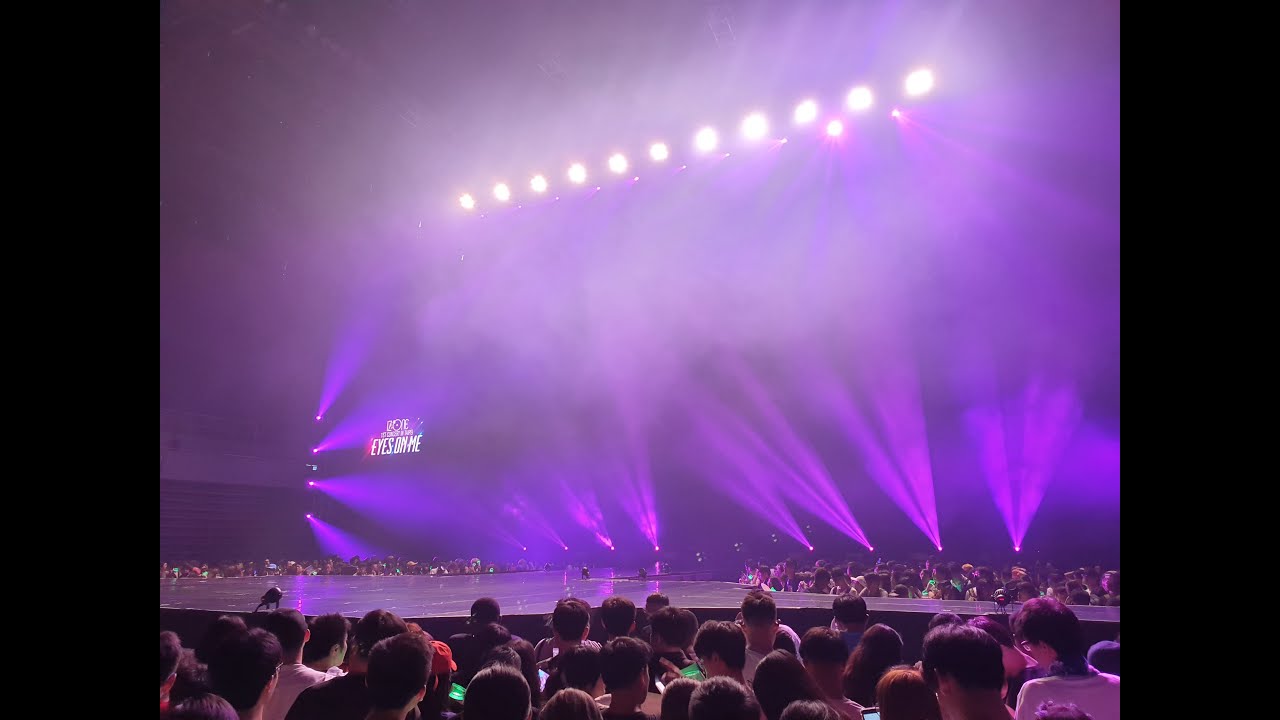 190629 아이즈원 대만 콘서트 시작 전 / IZONE 1st Concert in Taipei - YouTube
