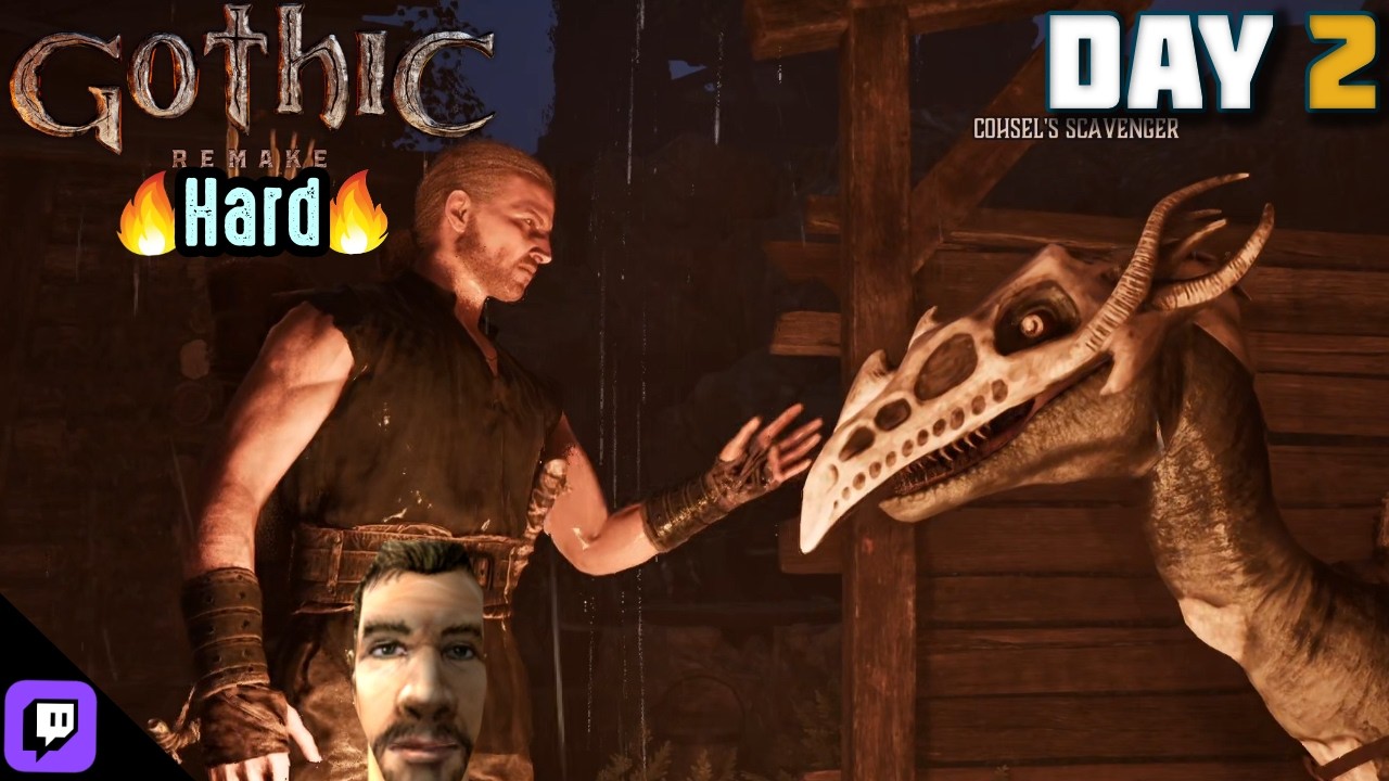 Gothic 1 Remake | Full Playthrough (Hard) - Day 2 - YouTube