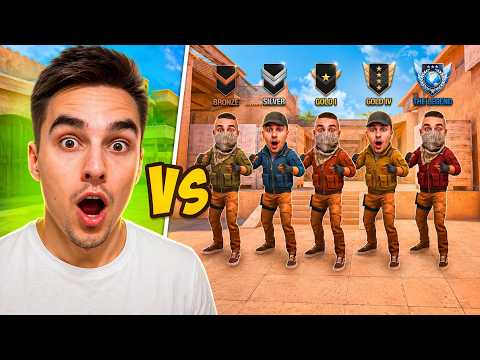🔥HABI VS KAŻDA RANGA W STANDOFF 2! 💀 WYGRASZ = DOSTAJESZ KOSĘ! 🎁