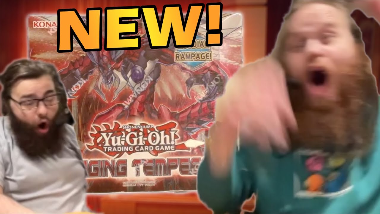 Crazy NEW Yugioh Set - Raging Tempest Box Opening - YouTube