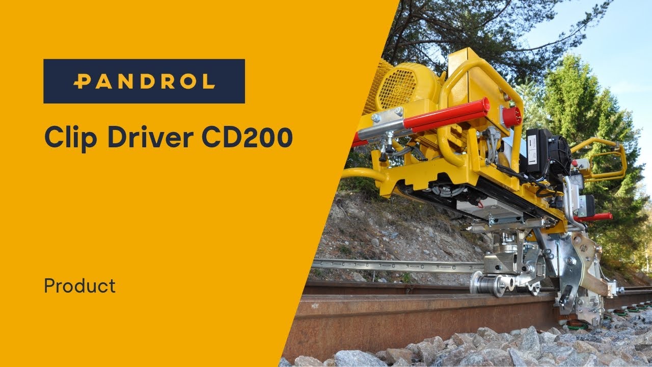 Pandrol Clip Driver CD200 - YouTube