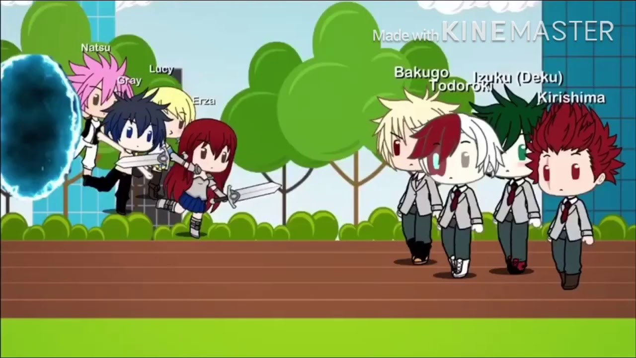 If Fairy Tail Met MHA - YouTube