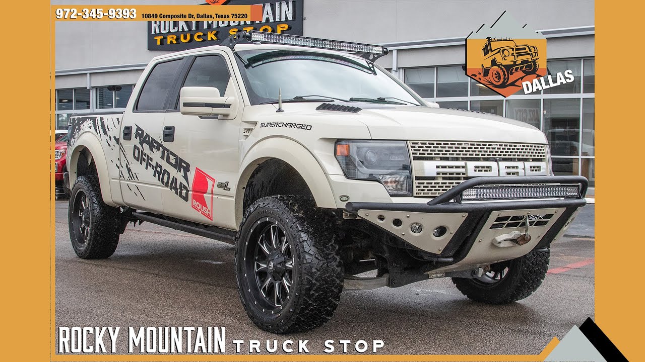 2013 Ford F-150 SVT Raptor ROUSH SUPERCHARGED / LUXURY PKG - YouTube