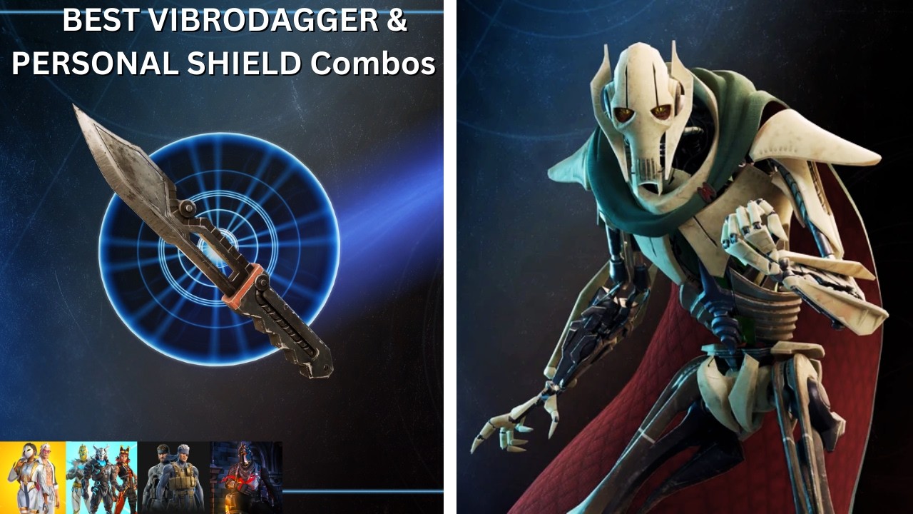 VIBRODAGGER & PERSONAL SHIELD Pickaxe Combos For CHAPTER 6 (GALATIC ...