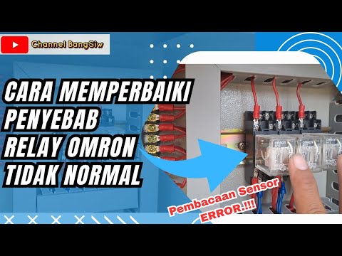 Cara Memperbaiki / Membersihkan Relay Omron Error. - YouTube