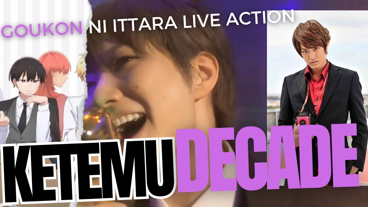 CEWEK INI CROSSDRESS JADI KADOYA TSUKASA KAMEN RIDER DECADE ! REVIEW GOUKON NI ITTARA LIVE ...