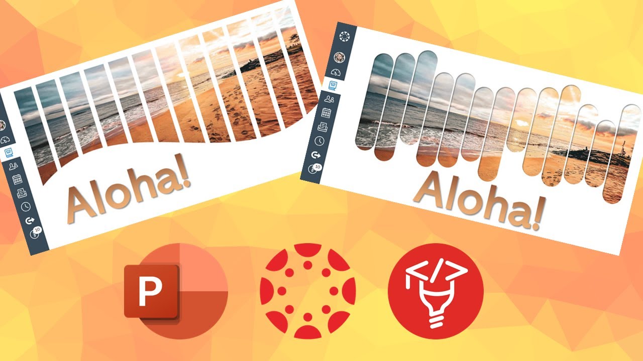 Create stunning Canvas banners in minutes with PowerPoint - YouTube