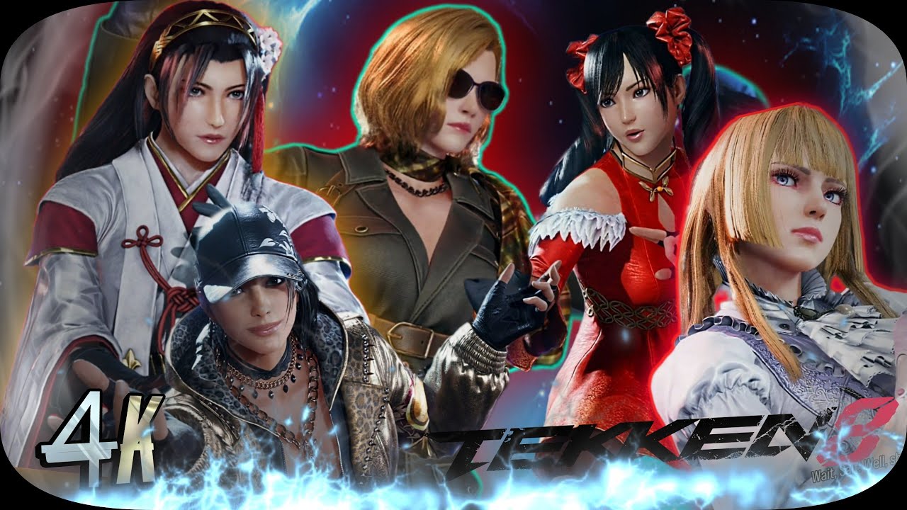 Intros & Outfits of All Tekken 8 CBT Female Characters UHD 4K 60 FPS - YouTube