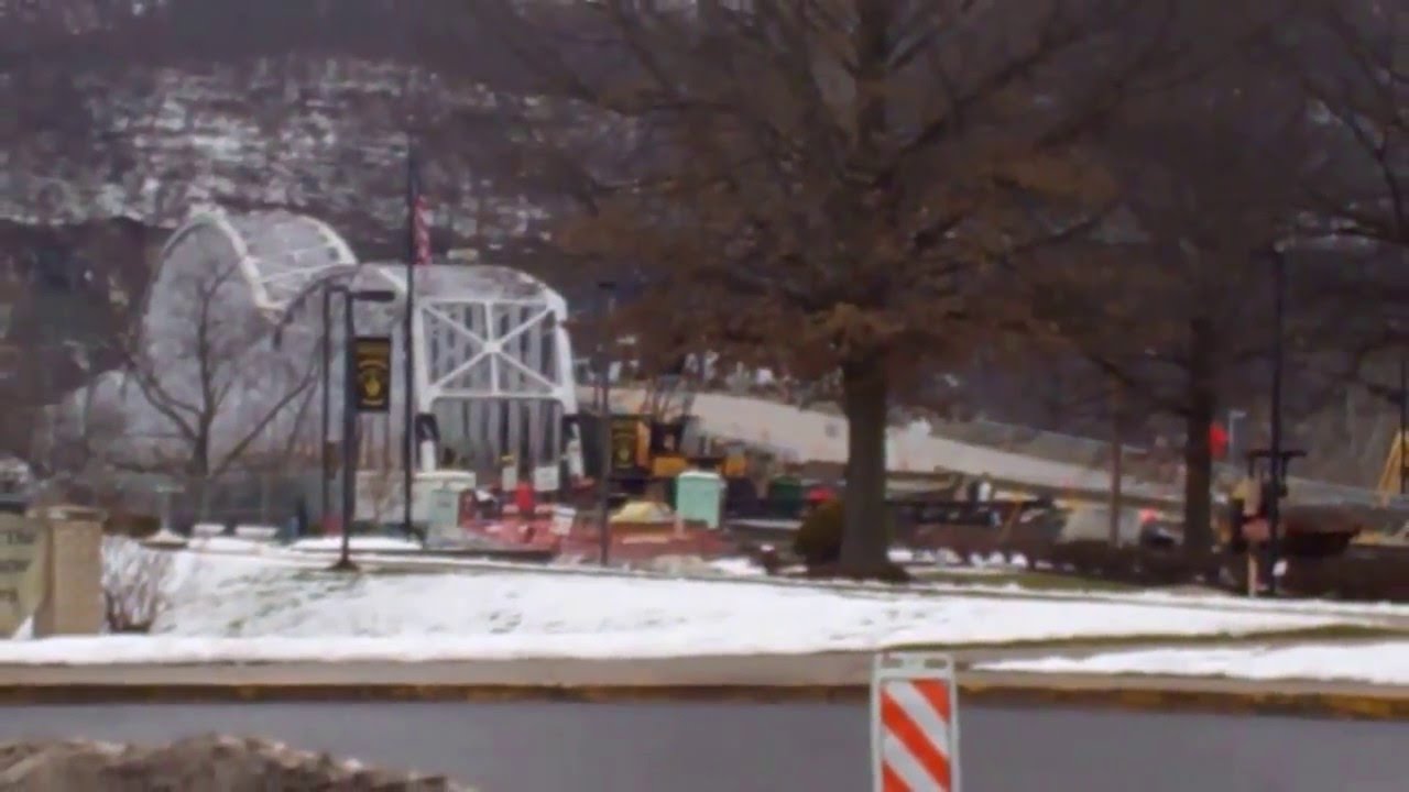 Hulton Bridge Implosion Oakmont PA Jan 26, 2016 - YouTube