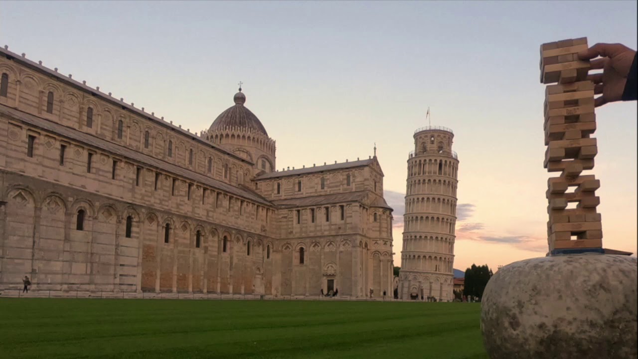 Jenga World Record Pisa Soccer