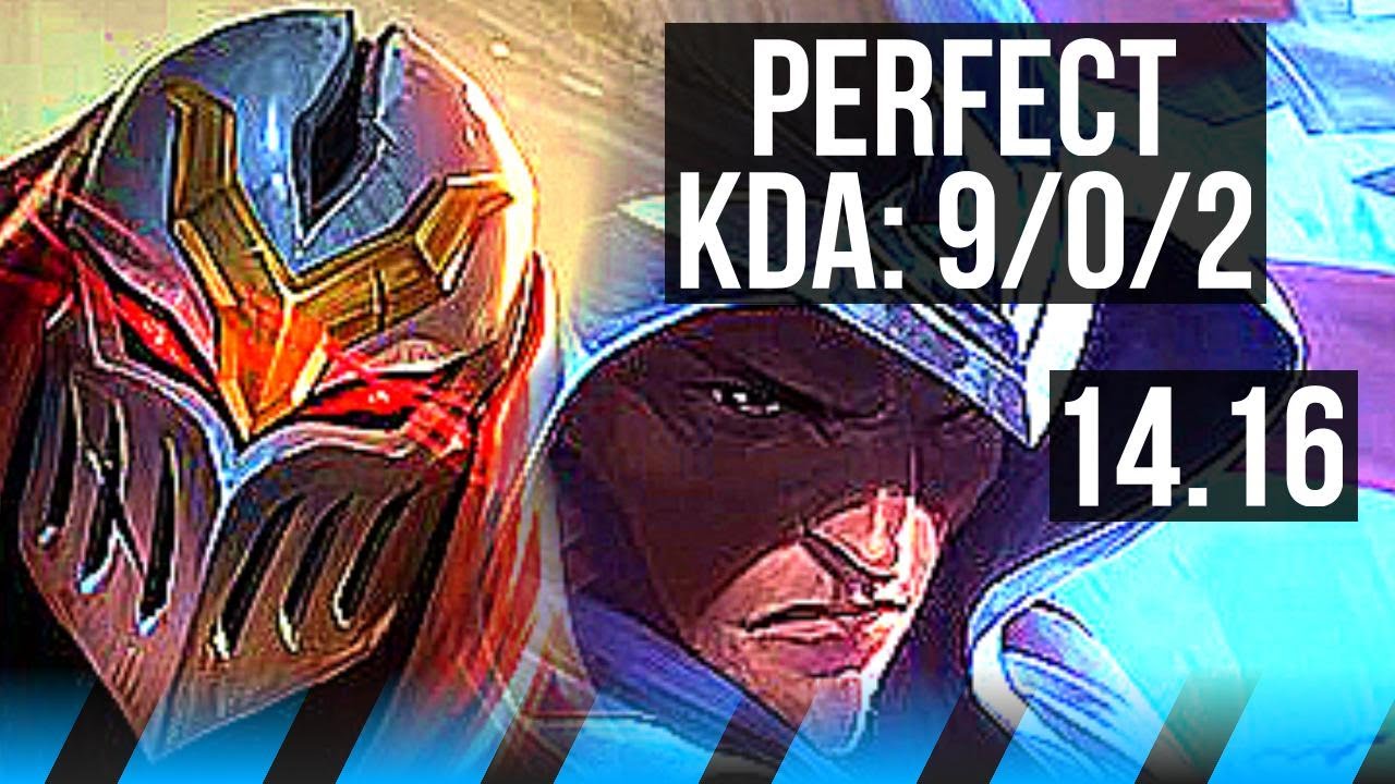 ZED vs TALON (MID) | 9/0/2, Rank 6 Zed, Legendary | BR Challenger | 14. ...