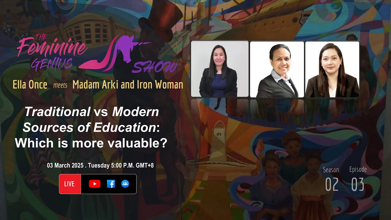 The Feminine Genius Show: Ella Once meets Madam Arki and IronWoman ...