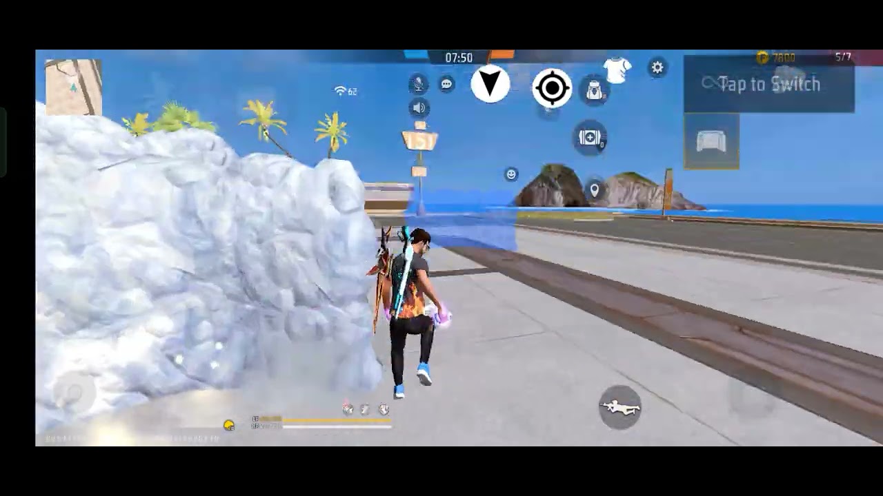 1V1 FREESTYLE PLAYER IN FF - YouTube