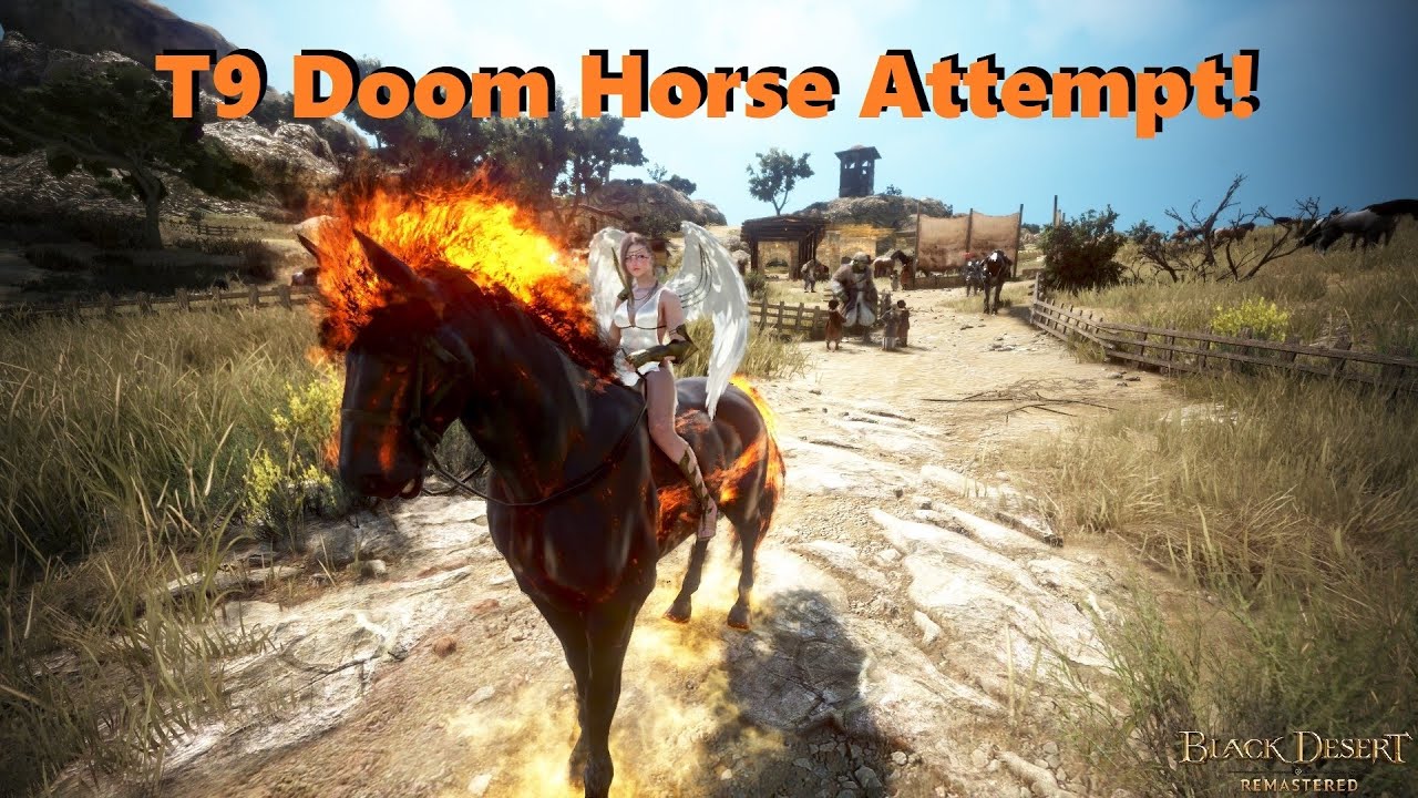 BDO - T9 Doom Horse Attempt! - YouTube