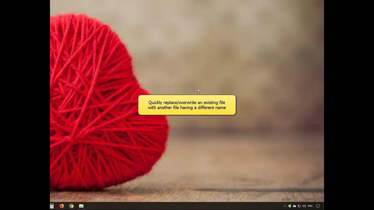 Windows:Quickly replace a file with another file having different name using Copywhiz - YouTube