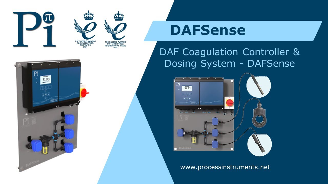 DAF Coagulation Controller & Dosing System - DAFSense - YouTube