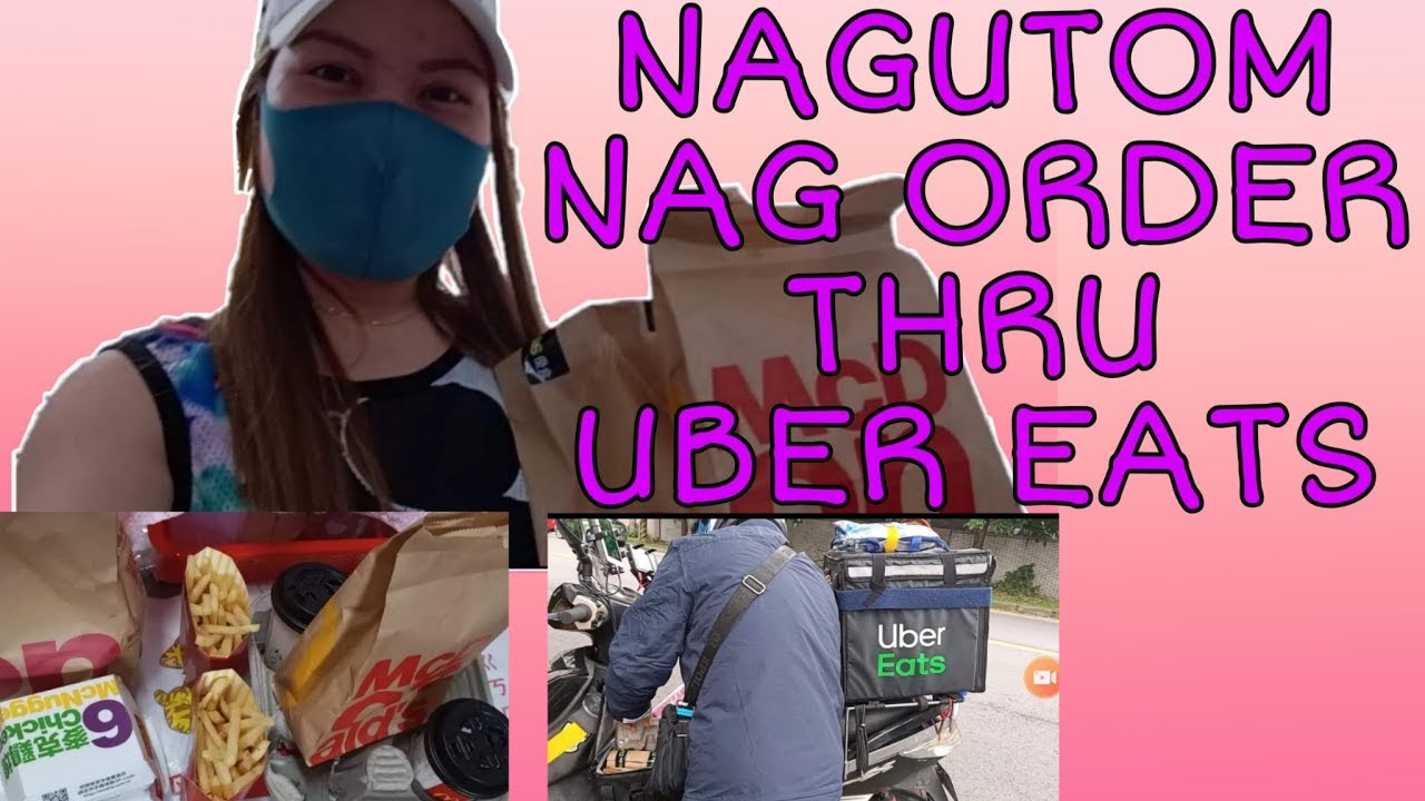 Vlog#9 How to order thru Uber Eats | TAIWAN #UberEats#mcdo#HOW - YouTube
