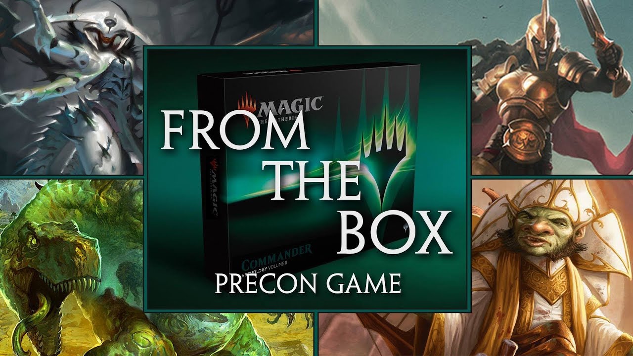 From the Box: Commander Anthology 2 Gameplay Precon CMDR Atraxa Daretti ...