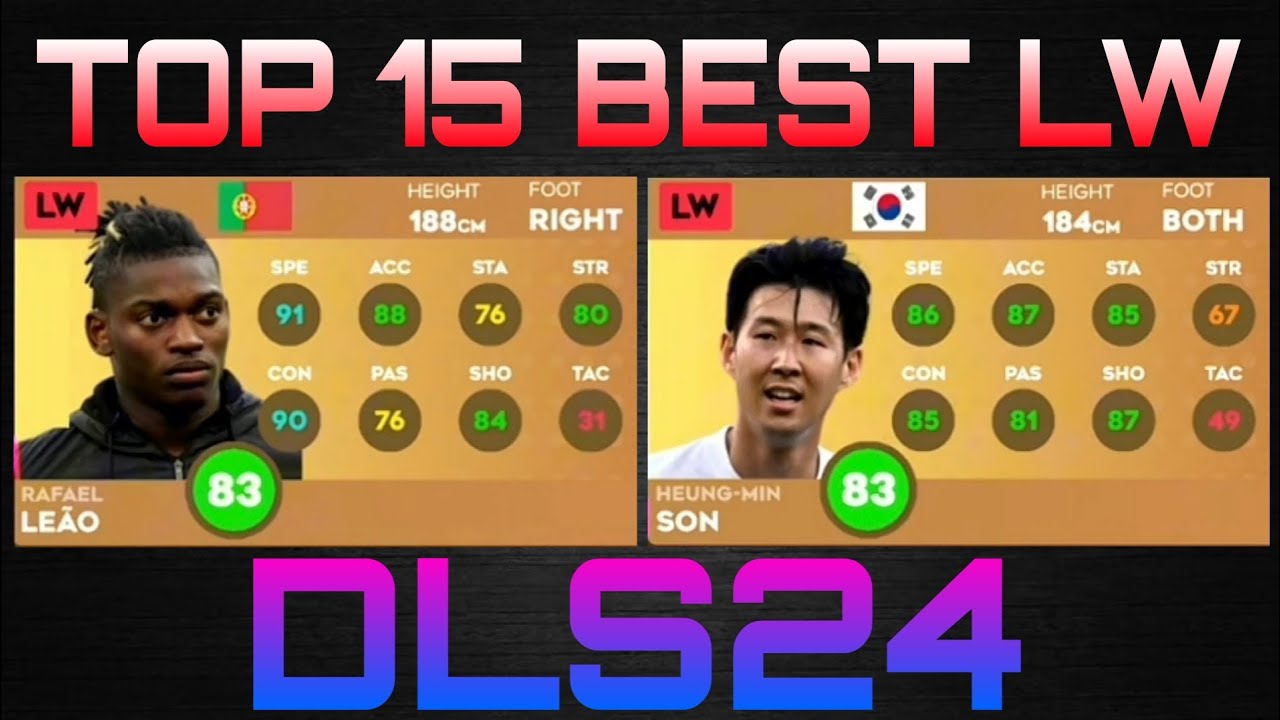 TOP 15 BEST LEFT WINNERS (LW) IN DLS24 | ft- foden, rashford ,diaz ...