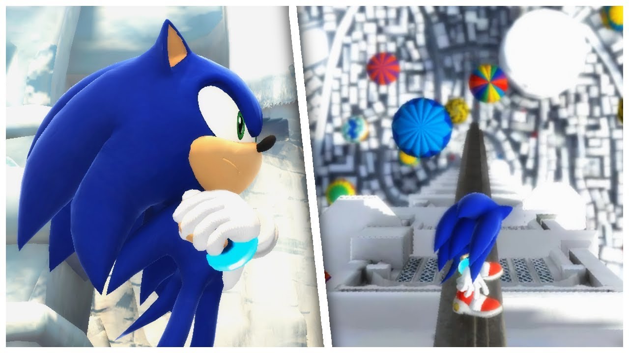 Sonic Generations White World Effect Mod - YouTube